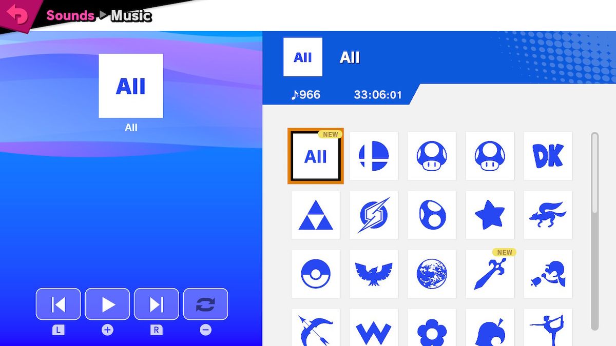 File:SSBU Sound Test Series Sorting.jpg - SmashWiki, the Super Smash ...