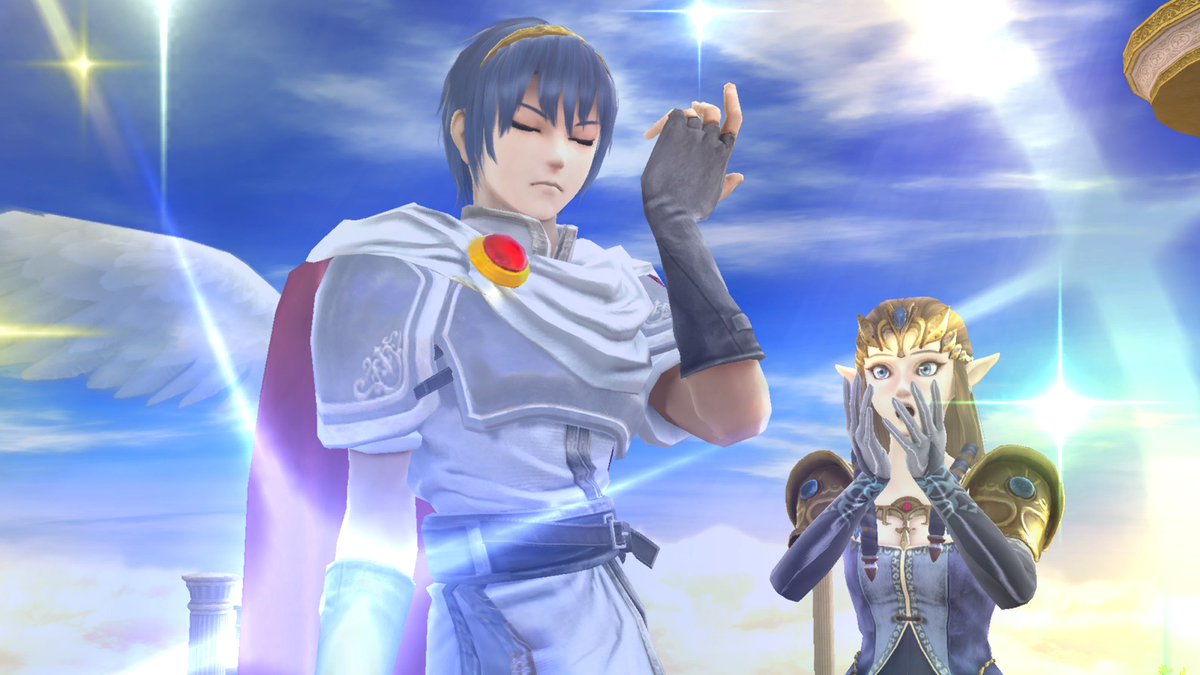File:SSB4-Wii U Congratulations All-Star Marth.png - SmashWiki, the ...