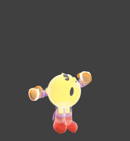 Pac-Man (SSBU)/Up aerial - SmashWiki, the Super Smash Bros. wiki