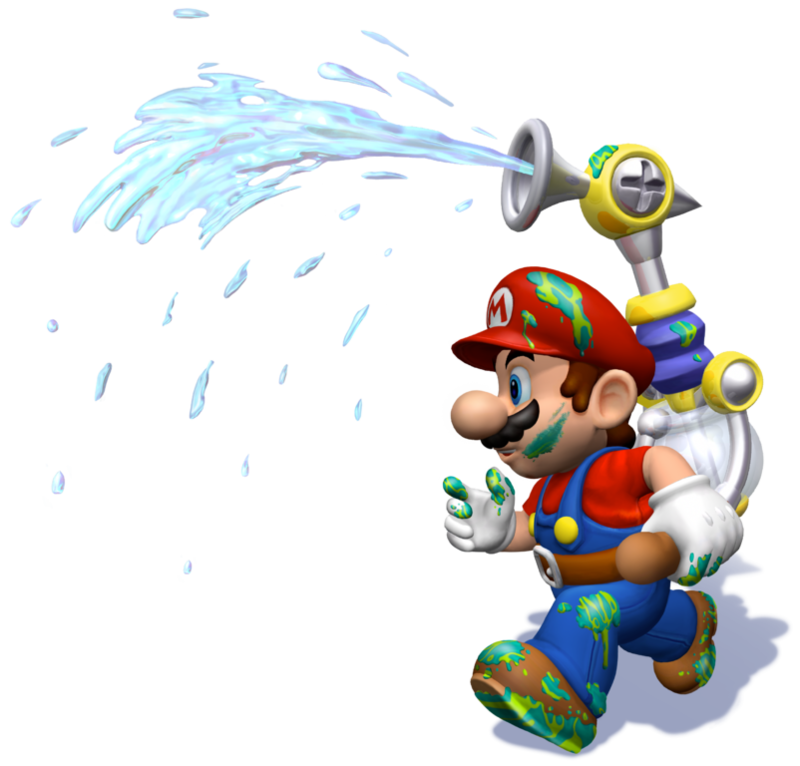 File:FLUDD origin artwork.png - SmashWiki, the Super Smash Bros. wiki