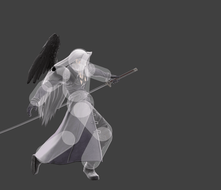 Sephiroth (SSBU)/Hitboxes - SmashWiki, the Super Smash Bros. wiki