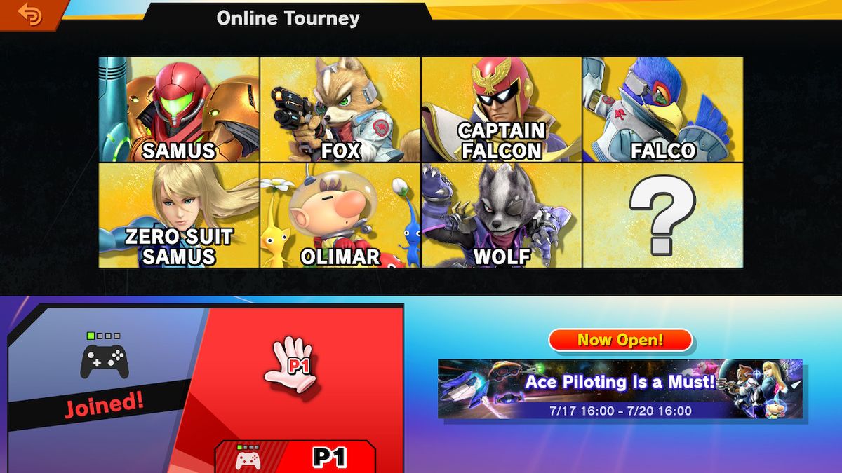 File:Ace Piloting Is a Must Character Select.jpg - SmashWiki, the Super ...