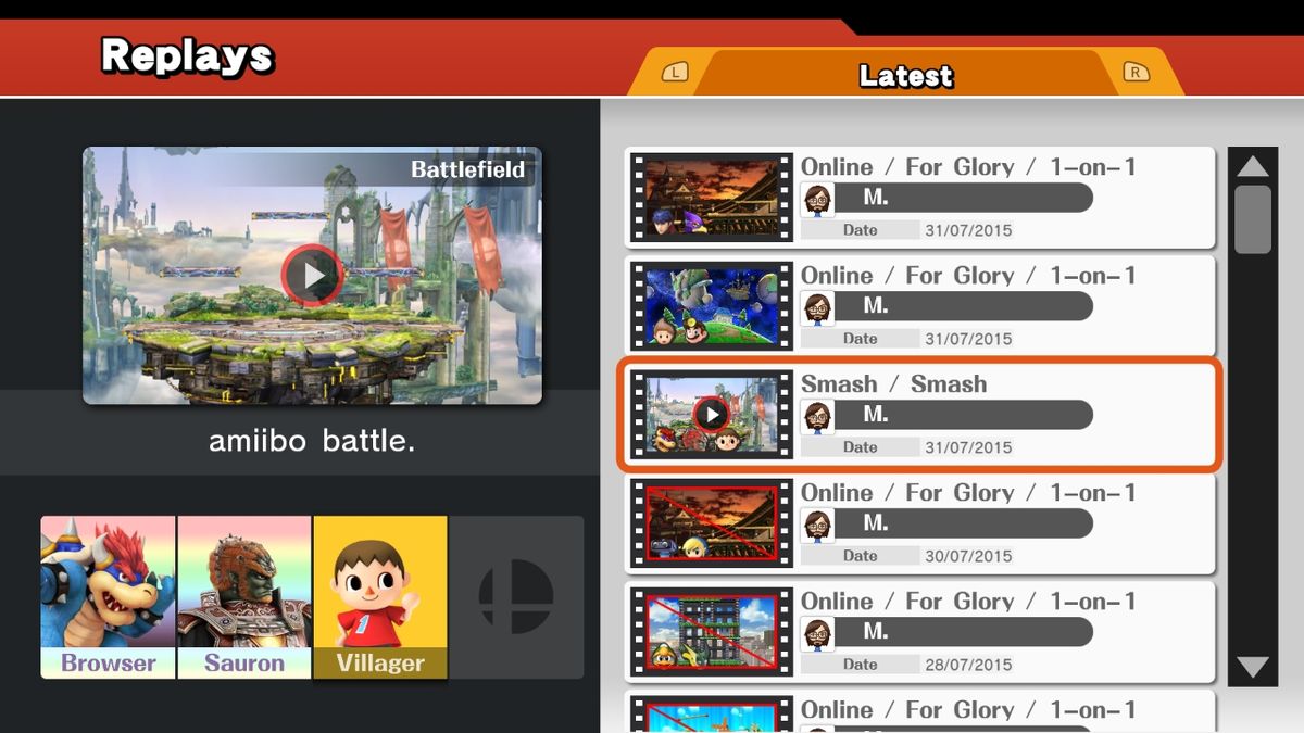 File:ReplayU.jpg - SmashWiki, the Super Smash Bros. wiki