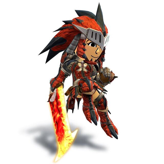 File:SSB4 Mii Fighter Rathalos F.jpg - SmashWiki, the Super Smash Bros ...