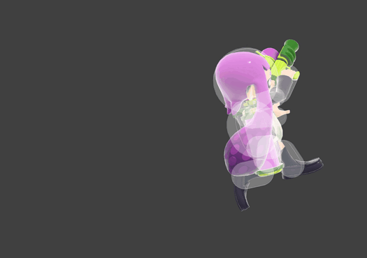 Inkling (SSBU)/Back aerial - SmashWiki, the Super Smash Bros. wiki