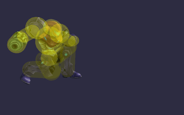 Samus (SSBB)/Hitboxes - SmashWiki, the Super Smash Bros. wiki