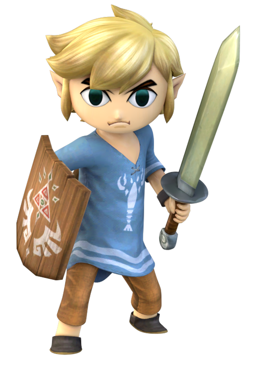 Toon Link (PM) - SmashWiki, the Super Smash Bros. wiki